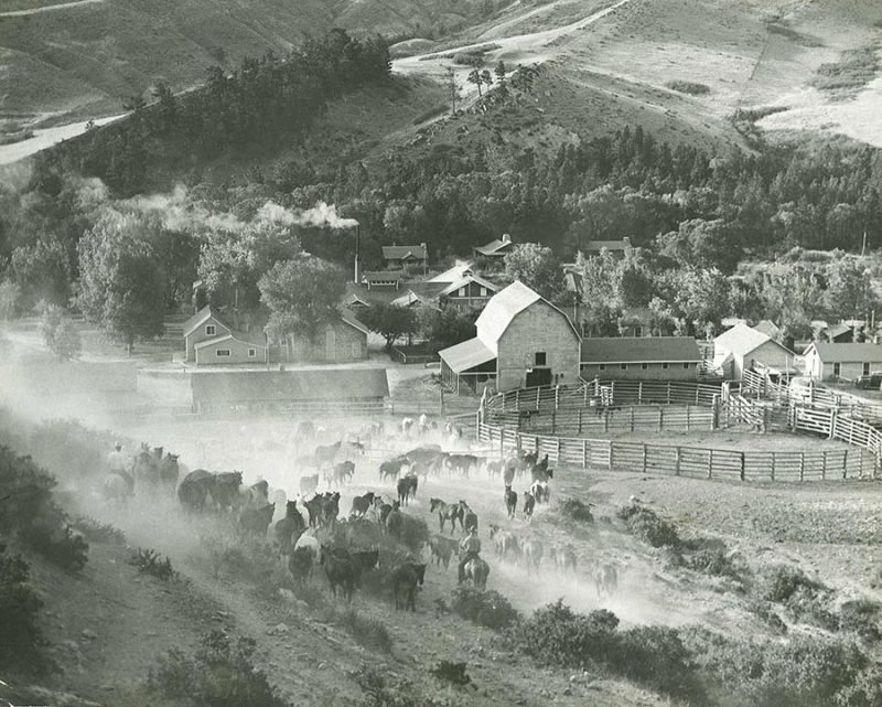 Oldest dude ranch in America - Eatons' Ranch in Wyoming