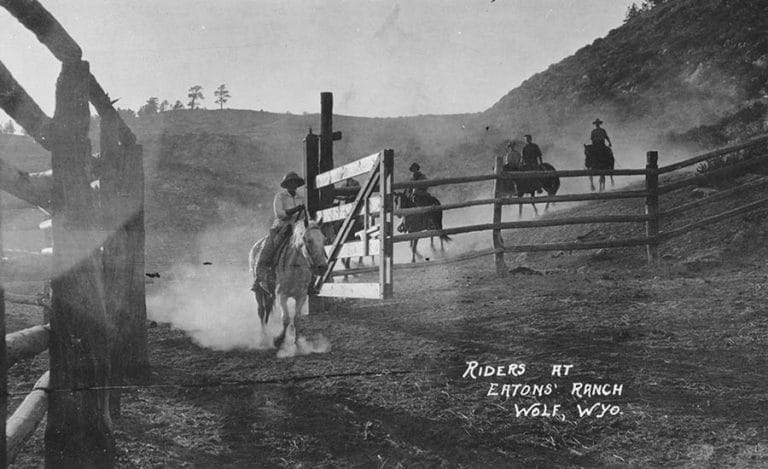 Oldest dude ranch in America - Eatons' Ranch in Wyoming